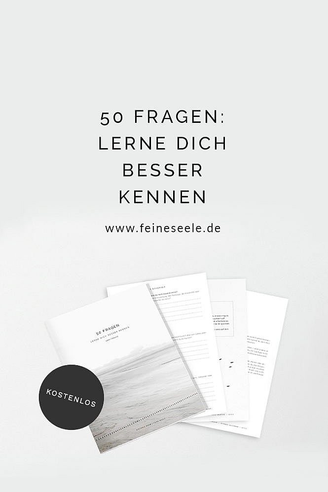 50 Fragen – lerne dich besser kennen 50 Fragen – lerne dich besser kennen
